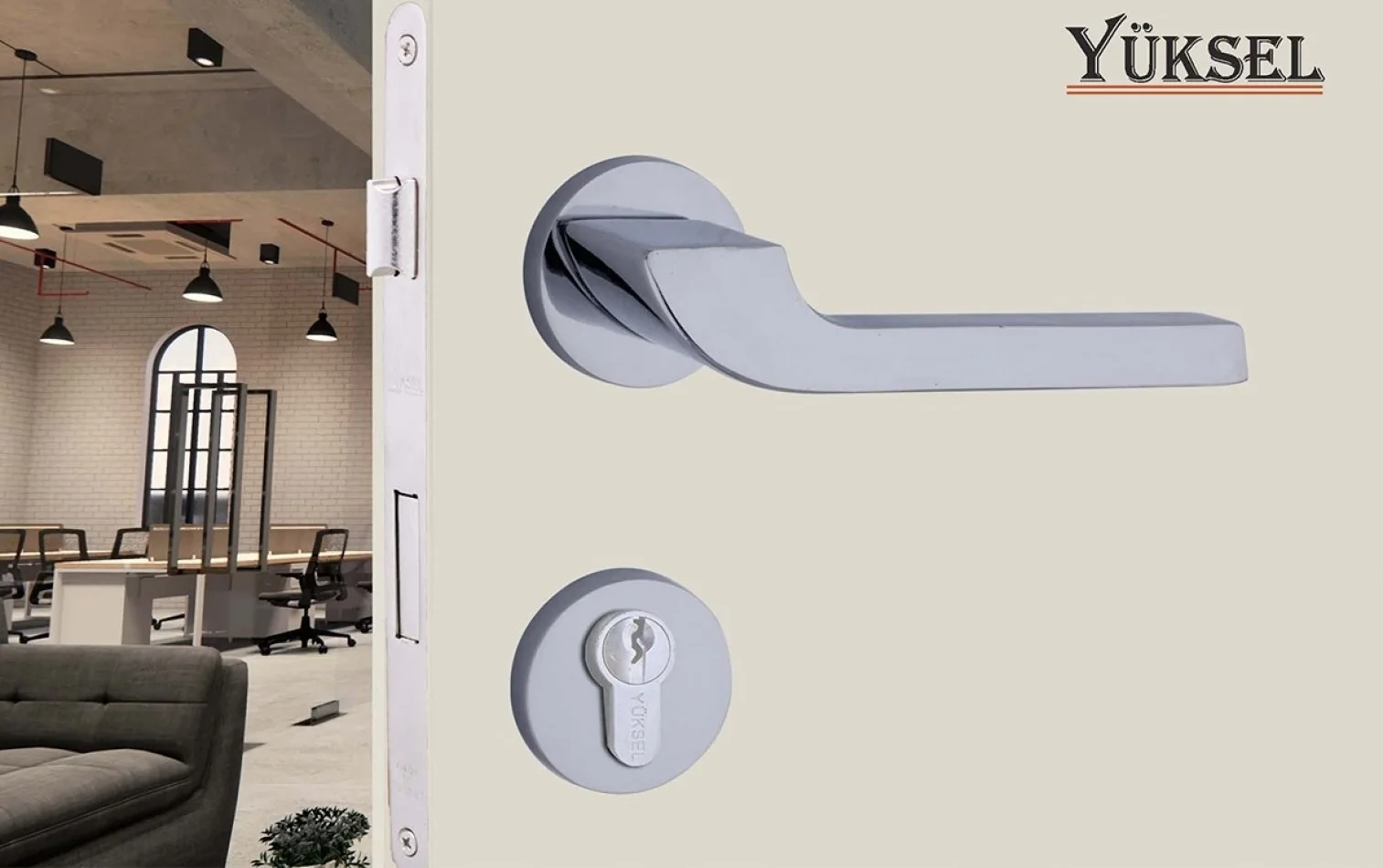 Axis 888 23 - Rosette Door Handles